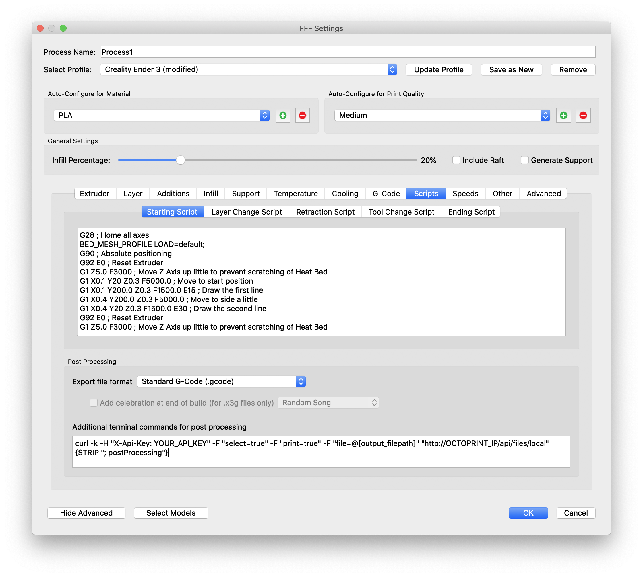 Connect Simplify3d With Octoprint Pandapaws Blog